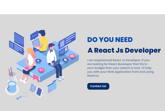 Develop website using react js by Aliamdani06 | Fiverr Develop website using react js by Aliamdani06 | Fiverr